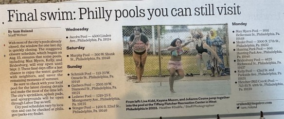 Swimming Philadelphia | Public Pools in the City of Brotherly Love