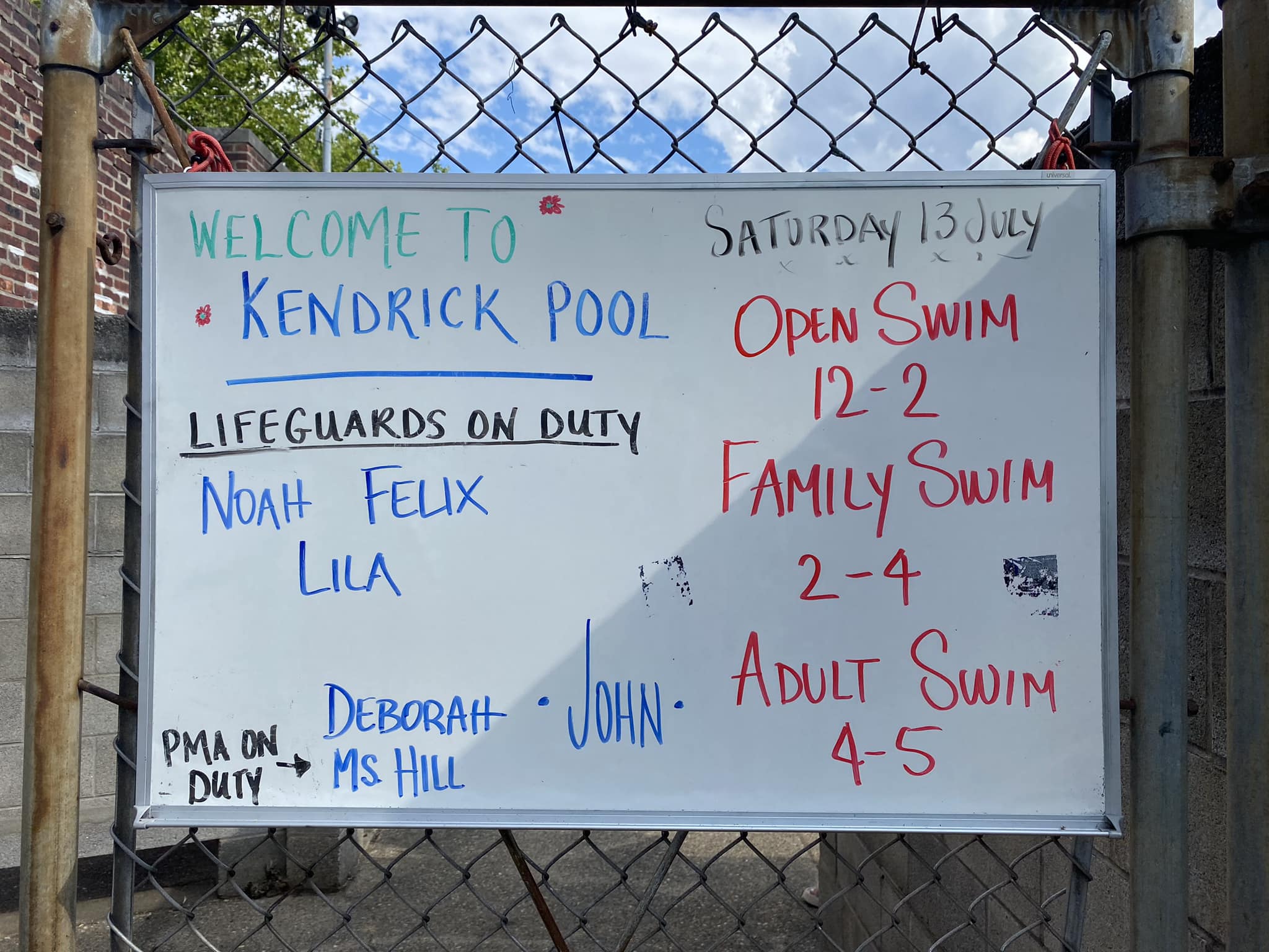 Kendrick Pool | Swimming Philadelphia